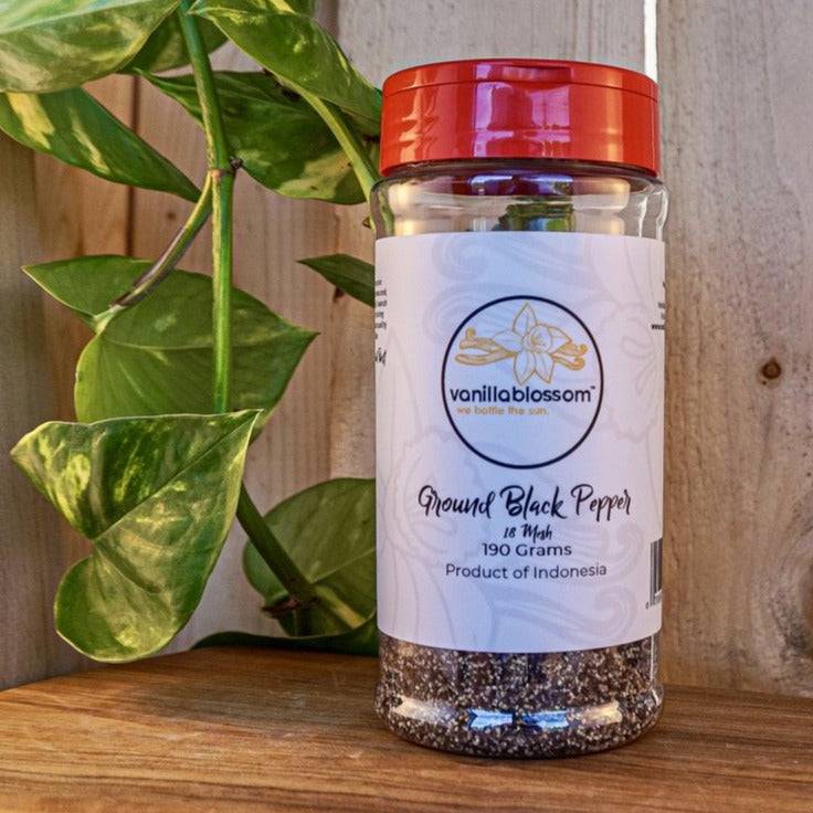 Vanillablossom Flavors™ | Black Pepper Ground 18 Mesh